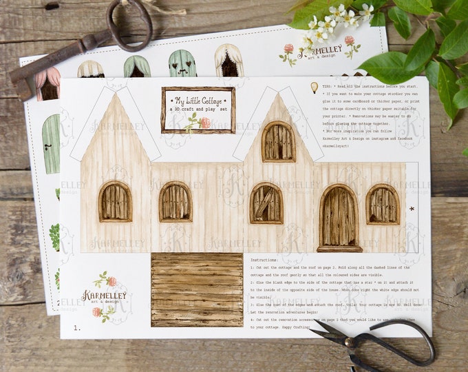 NEW Printable Kit for Paper Cafe Toy coloring Pages Paper - Etsy Canada