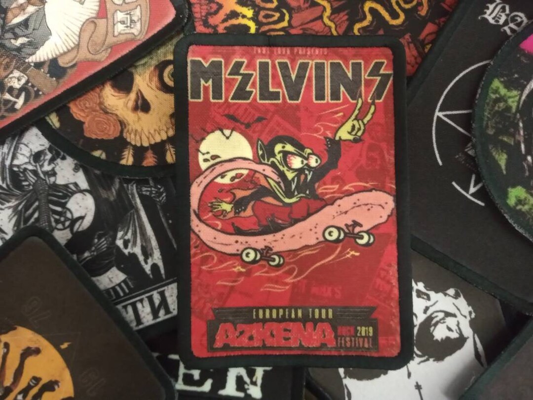 Melvin's Sew on Band Patch. Rock Stoner Metal Desert Merch Jacket Accessories - Etsy