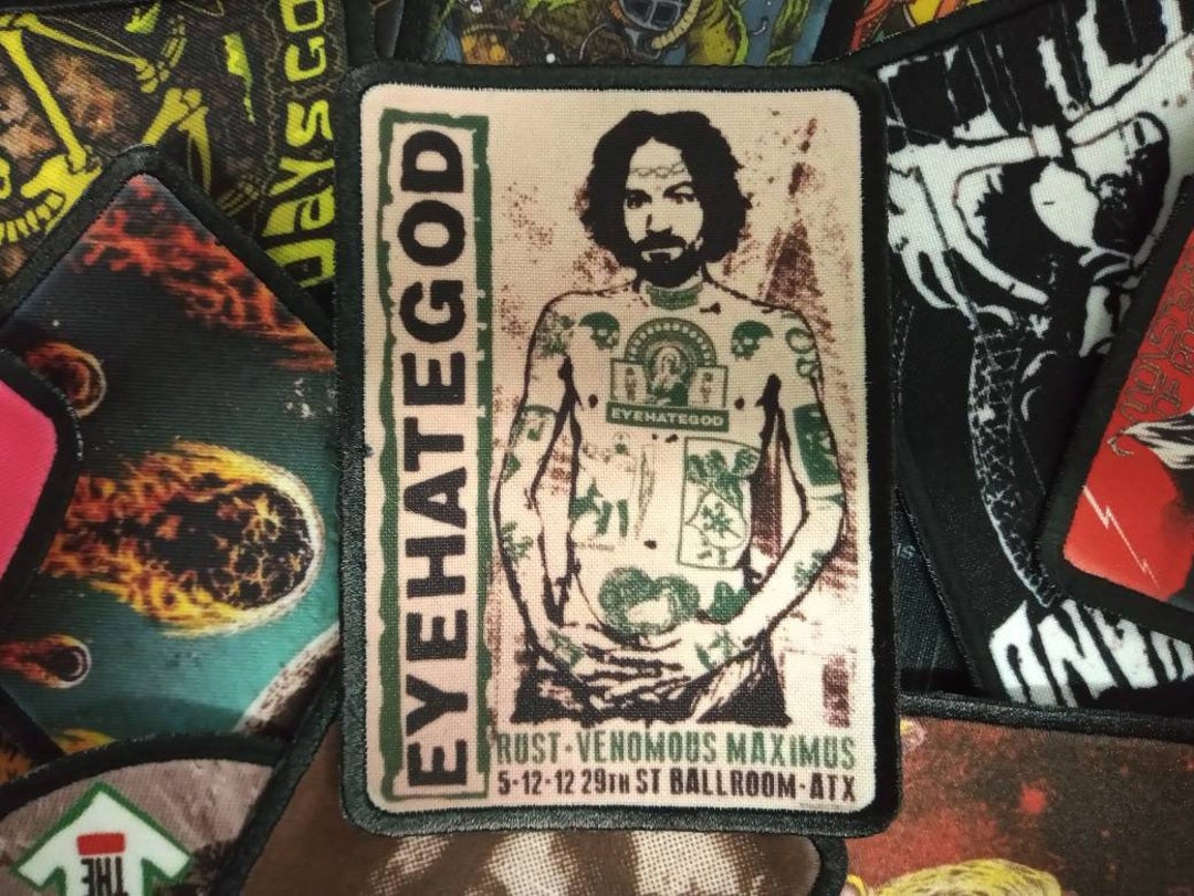 Eyehategod Sew on Patch Band Rock Merch Jacket Accessories Metal ...