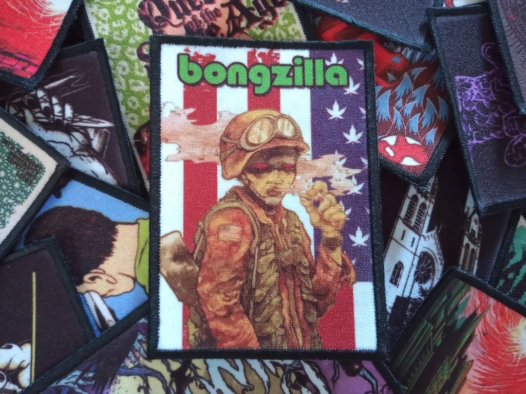 Bongzilla Sew on Patch Band Rock Metal Thrash Merch Jacket Shirt ...