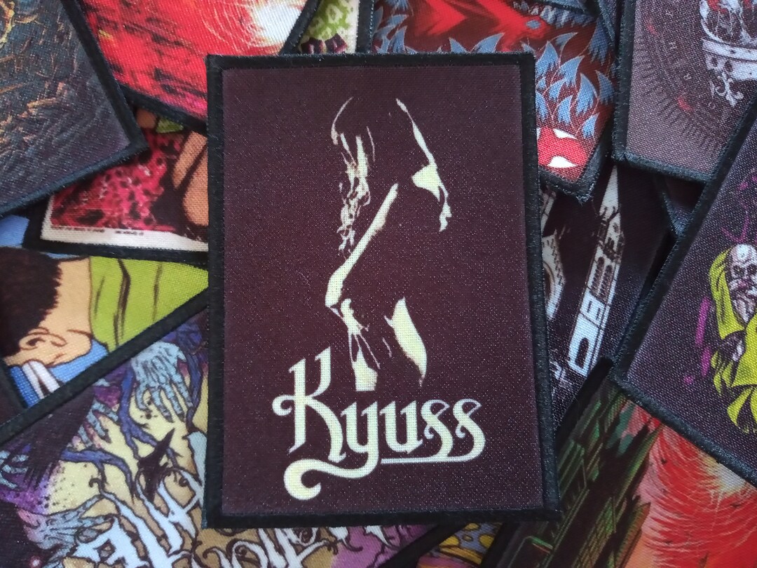 Kyuss Sew on Patch. Band,stoner,doom,rock,desert, Jacket, Accessories ...