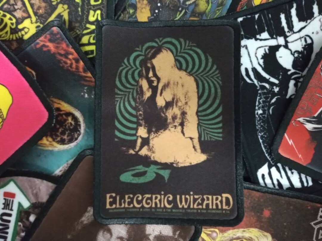 Electric Wizard Sew on Patch Band Rock Merch Jacket Accessories Stoner ...