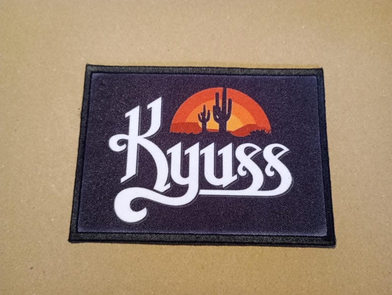 Kyuss Sew on Patch: Desert Rock Band Applique - Etsy
