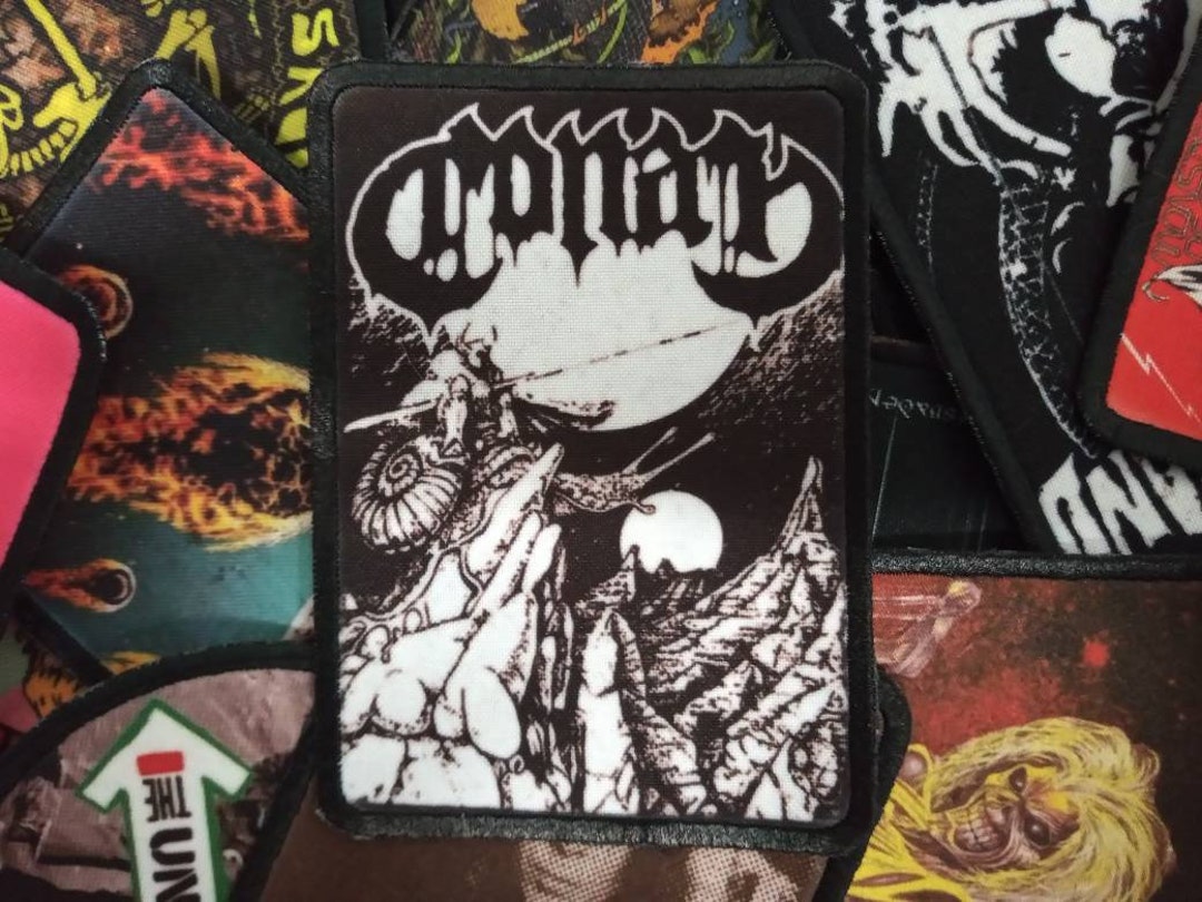 Conan Sew on Patch. Band,stoner,doom,rock,desert, Jacket, Accessories ...