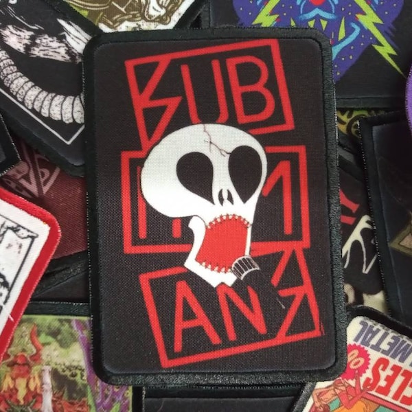Subhumans Band Patch Etsy