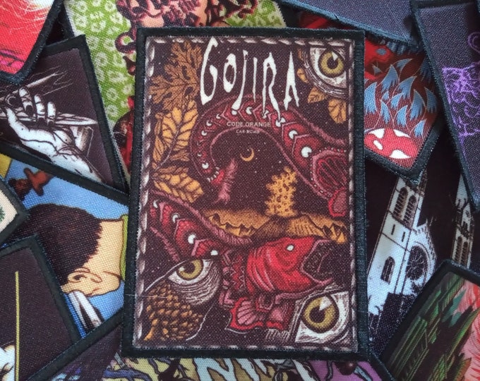 Gojira Sew on Patch Band Rock Metal Merch Jacket Accessories - Etsy