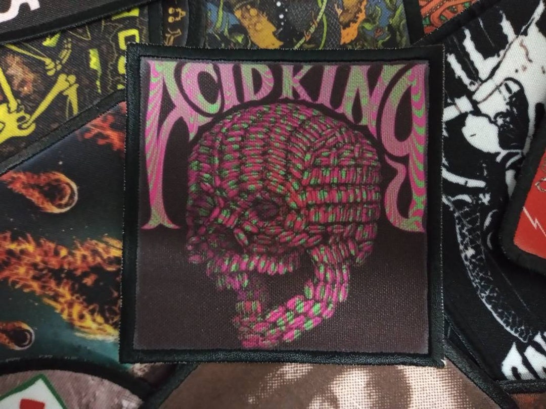 Acid King Sew on Patch Band Rock Metal Thrash Merch Jacket Shirt ...