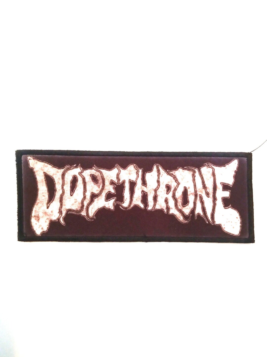 Dopethrone Sew on Patch. Band,rock,metal Punk Skull Accessories Stoner ...