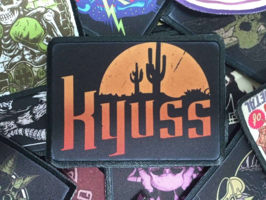 Kyuss Sew on Patch. Band,stoner,doom,rock,desert, Jacket, Accessories Fu Manchu Skater Acid ...