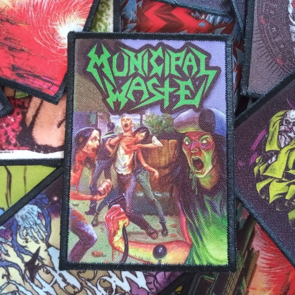 Metal Band Patches - Etsy