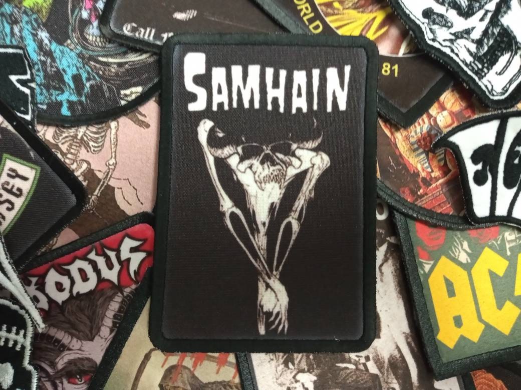Samhain Sew on Patch. Band Rock Metal Danzig - Etsy