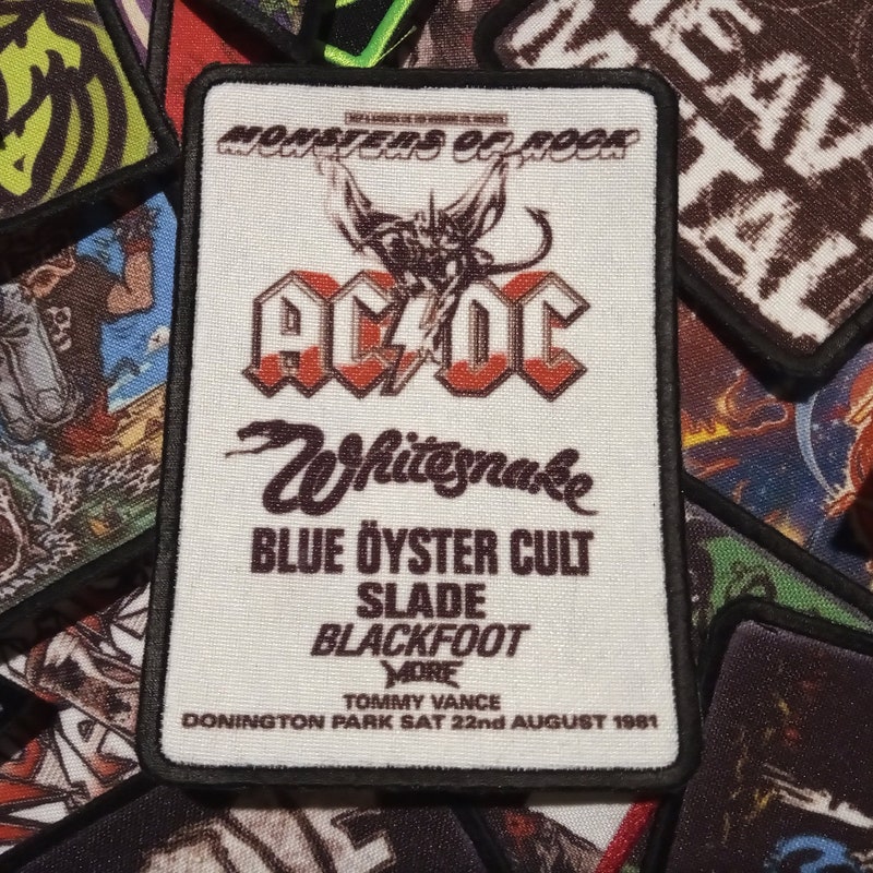 Rock Band Patches - Etsy