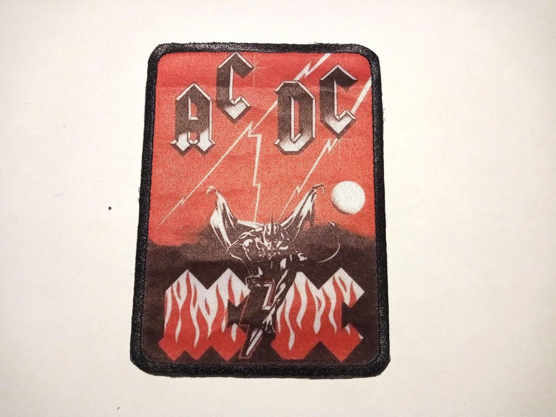 Acdc Sew on Band Patch. ,rock,metal,merch, Jacket, Accessories - Etsy