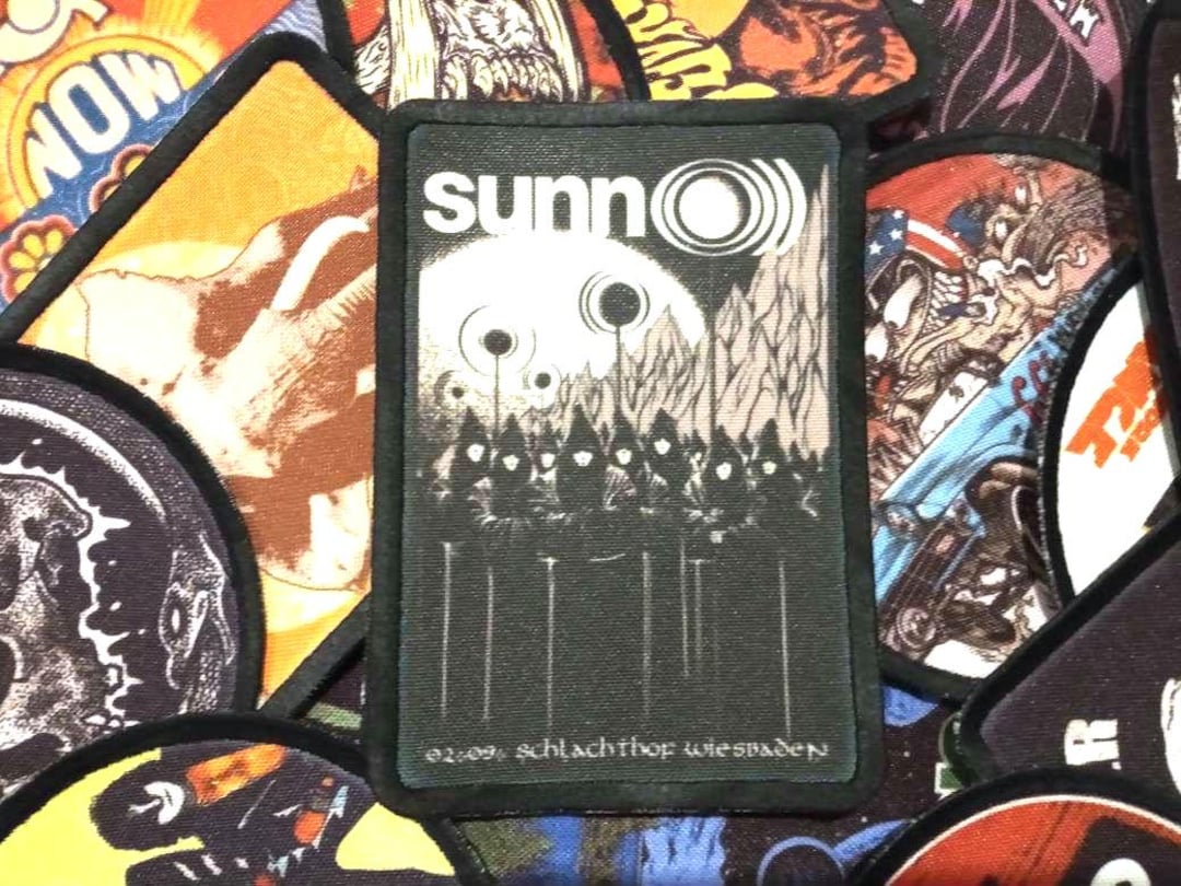Sunn O))) Sew on Patch: Doom Metal Band Jacket Accessory - Etsy