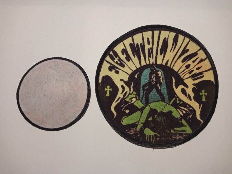 LARGE 6 Electric Wizard Sew on Patch. Band,stoner,doom,rock,metal ...