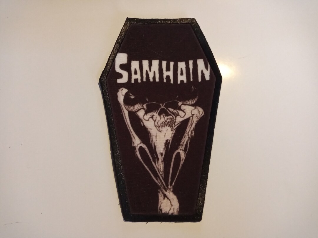 Samhain Coffin Sew on Band Patch. Stoner,doom,rock, Accessories,jacket,misfits. Danzig Goth ...