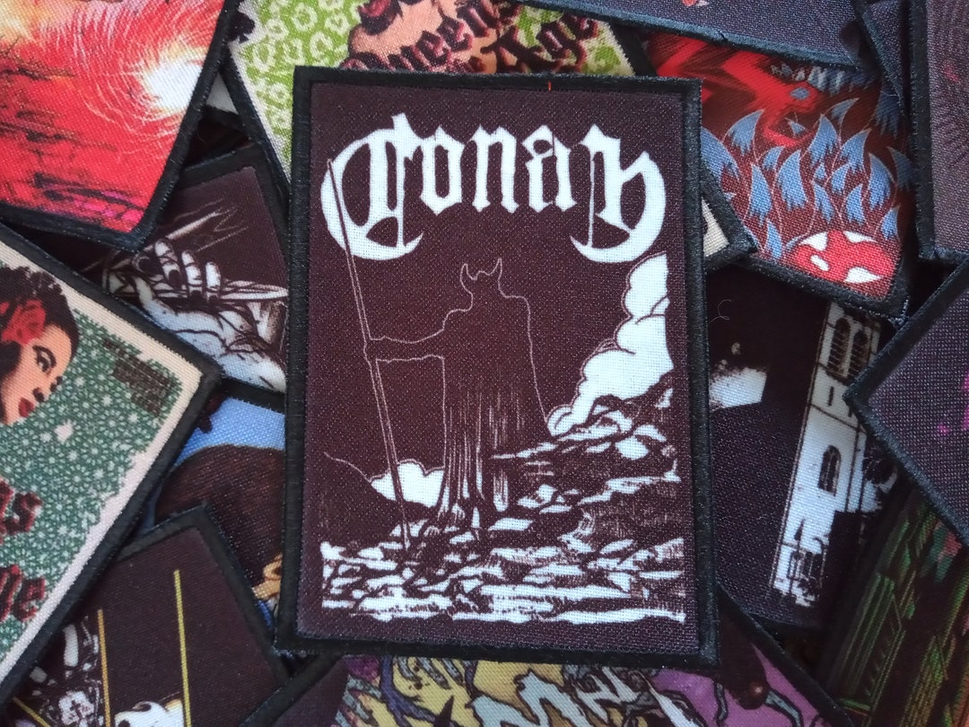 Conan Sew on Patch. Band,stoner,doom,rock,desert, Jacket, Accessories ...