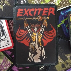 Exciter Sew on Patch Band Rock Metal Merch Jacket Accessories Tour - Etsy