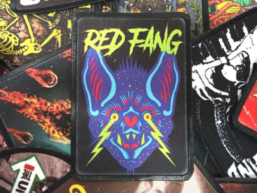 Red Fang Sew on Patch: Stoner Rock Band Jacket Accessory - Etsy