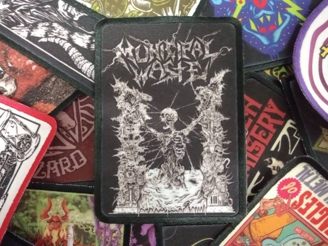 Municipal Waste Sew on Patch Band Rock Metal Merch Jacket Accessories ...