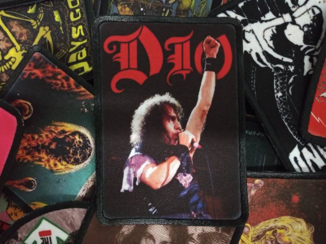 Dio Sew on Band Patch. Rock,metal, Accessories Jacket Sabbath Rainbow ...