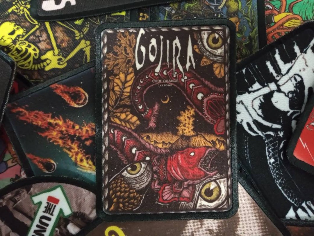 Gojira Sew on Patch Band Rock Metal Merch Jacket Accessories - Etsy
