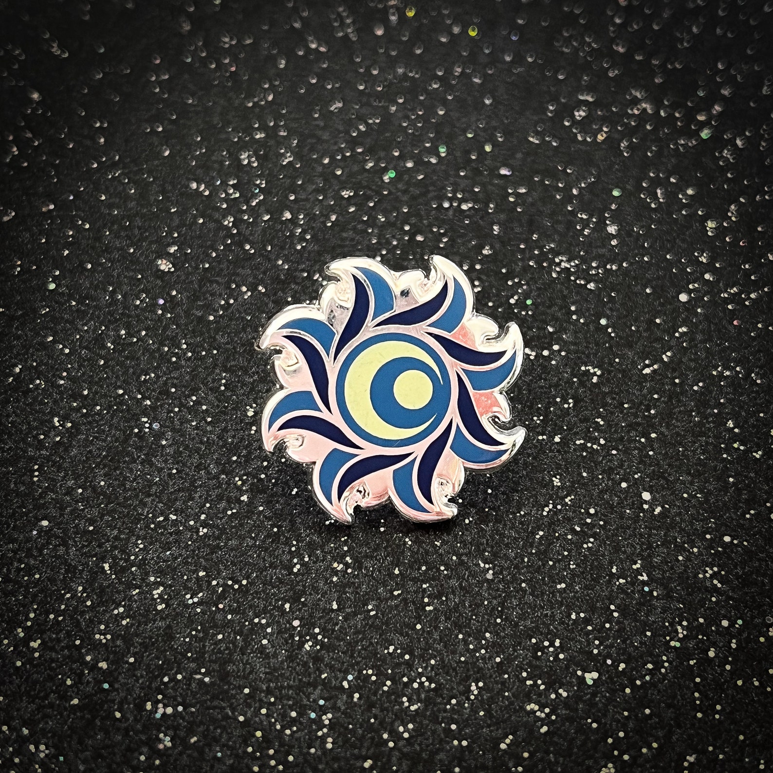 Milkyway Sun Enamel Pin: Mini Space Pin (0.75") - Etsy