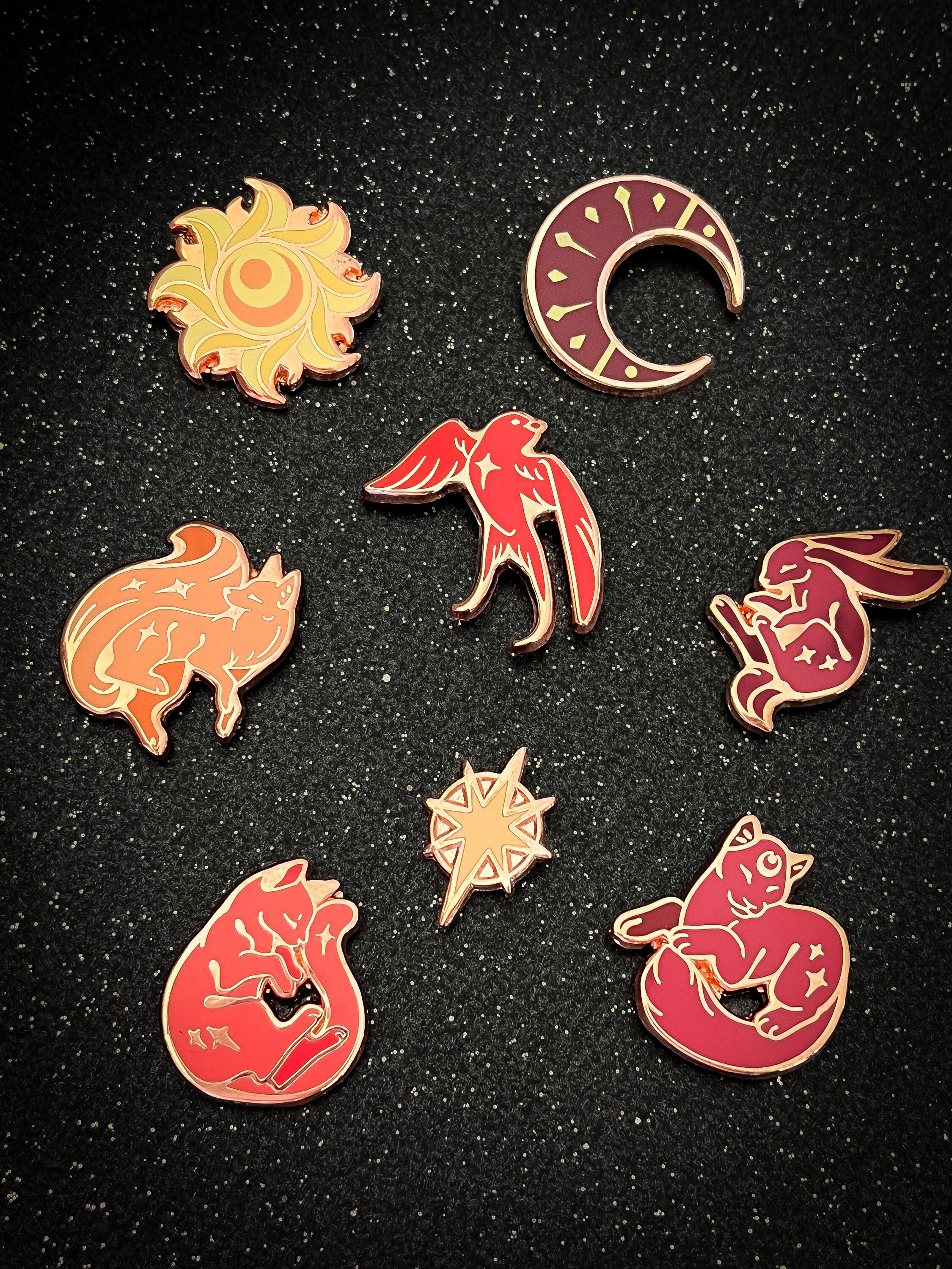 Milkyway Sun Enamel Pin: Mini Space Pin (0.75") - Etsy