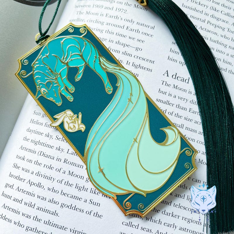 Metal Bookmark - Etsy