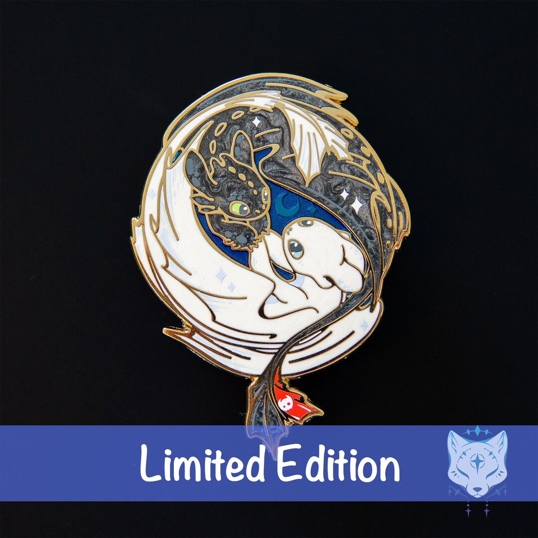 HTTYD "flight of Dragons" - LE 100 Pearl Swirl 2.5" Pin - Etsy