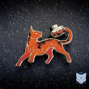 Mars & Rover Cat Planet Pin - 50mm / 1.96" Space Cat Enamel Pin - Etsy