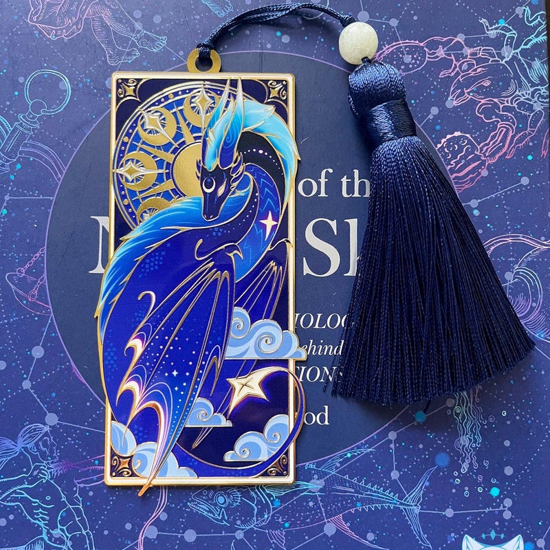 Metal Bookmark - Etsy