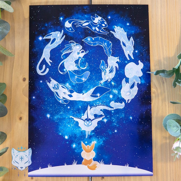 Starry Sky Print - Etsy