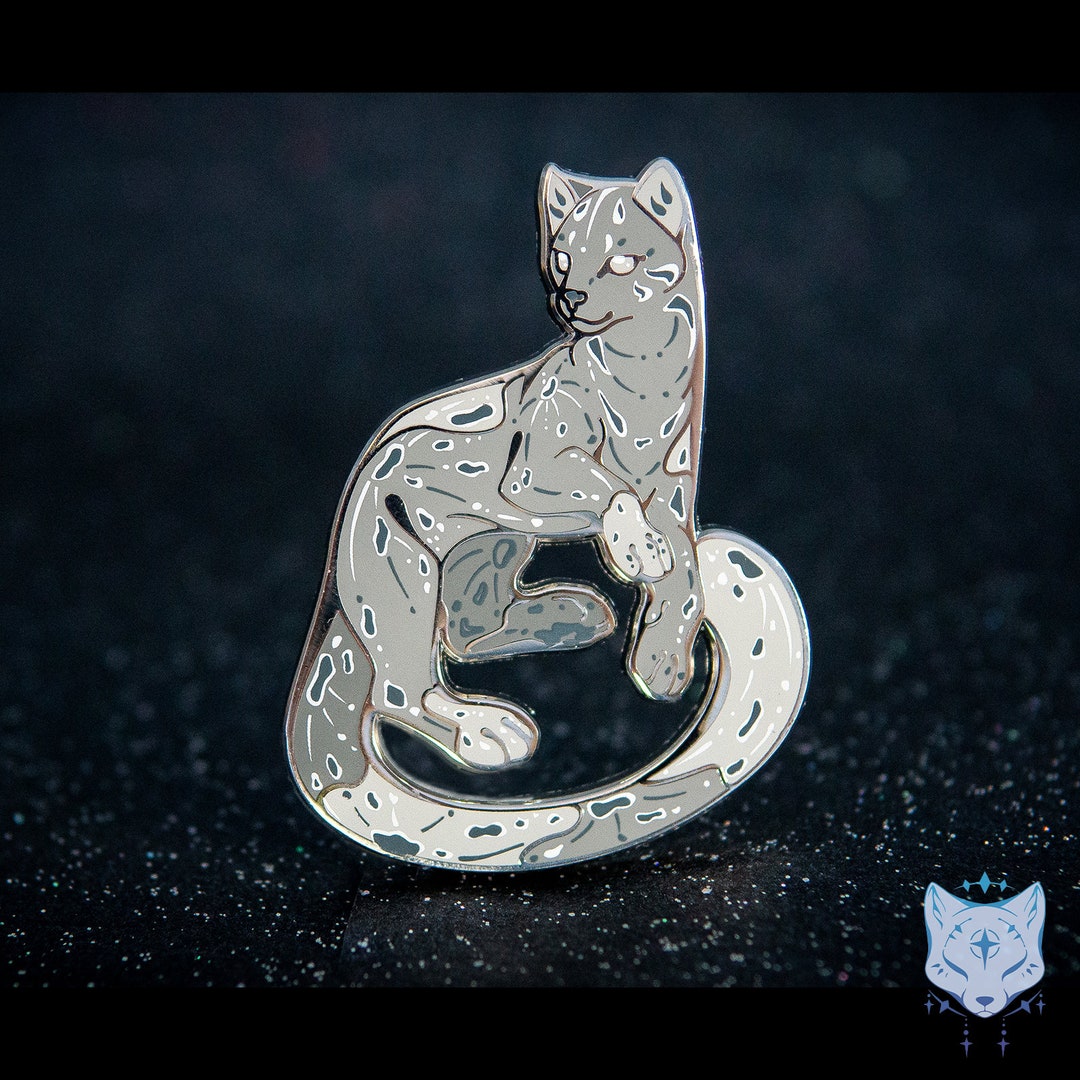 Mercury Cat Planet Enamel Pin – Space Cat, Silver Finish (55mm) - Etsy