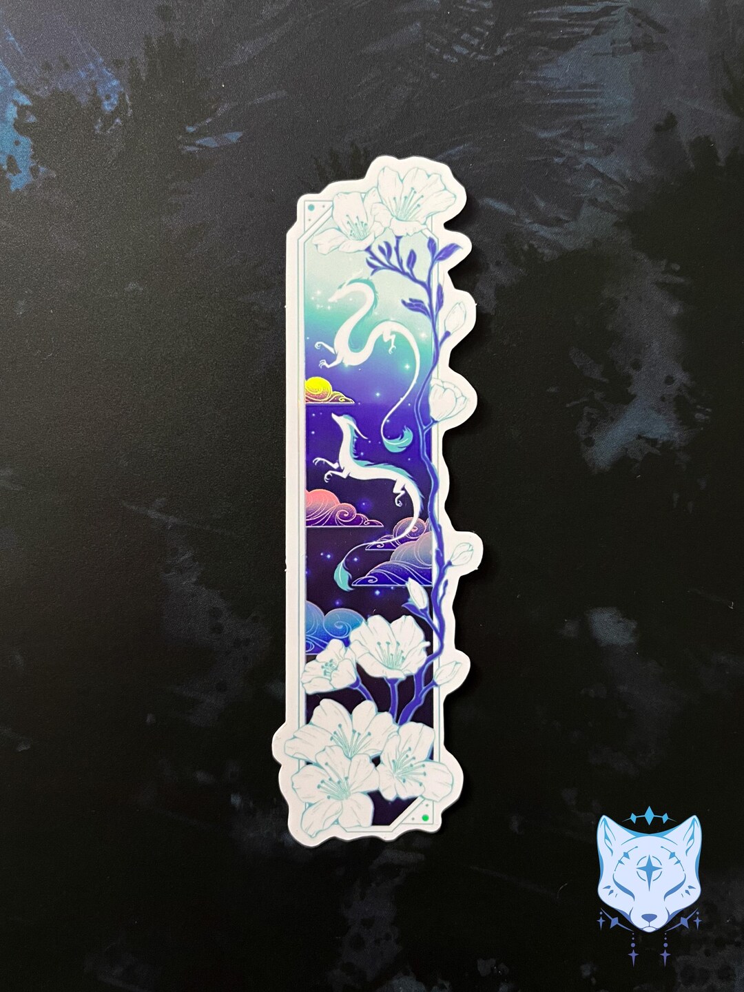 Small Dragon Stickers With Subtle Holo Detail | 11cm Tall - Etsy