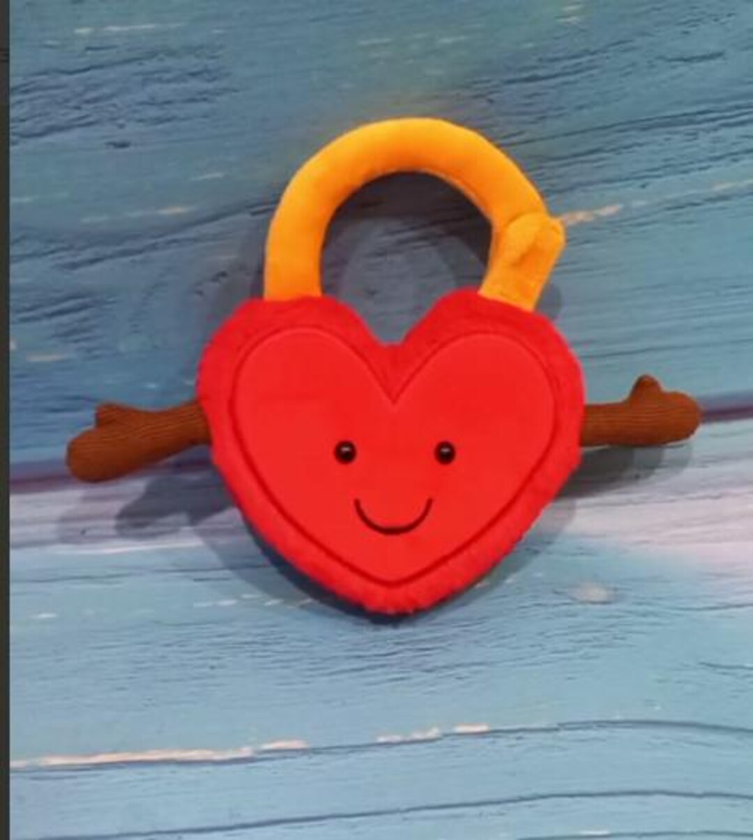 JELLYCAT LOCK in the Shape of a Heart - Etsy