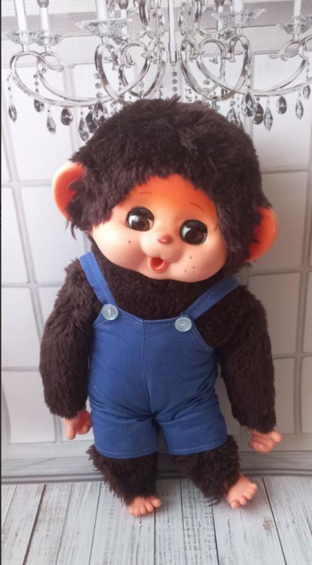 Vintage Monkey Monchichi Large 14 Inches - Etsy