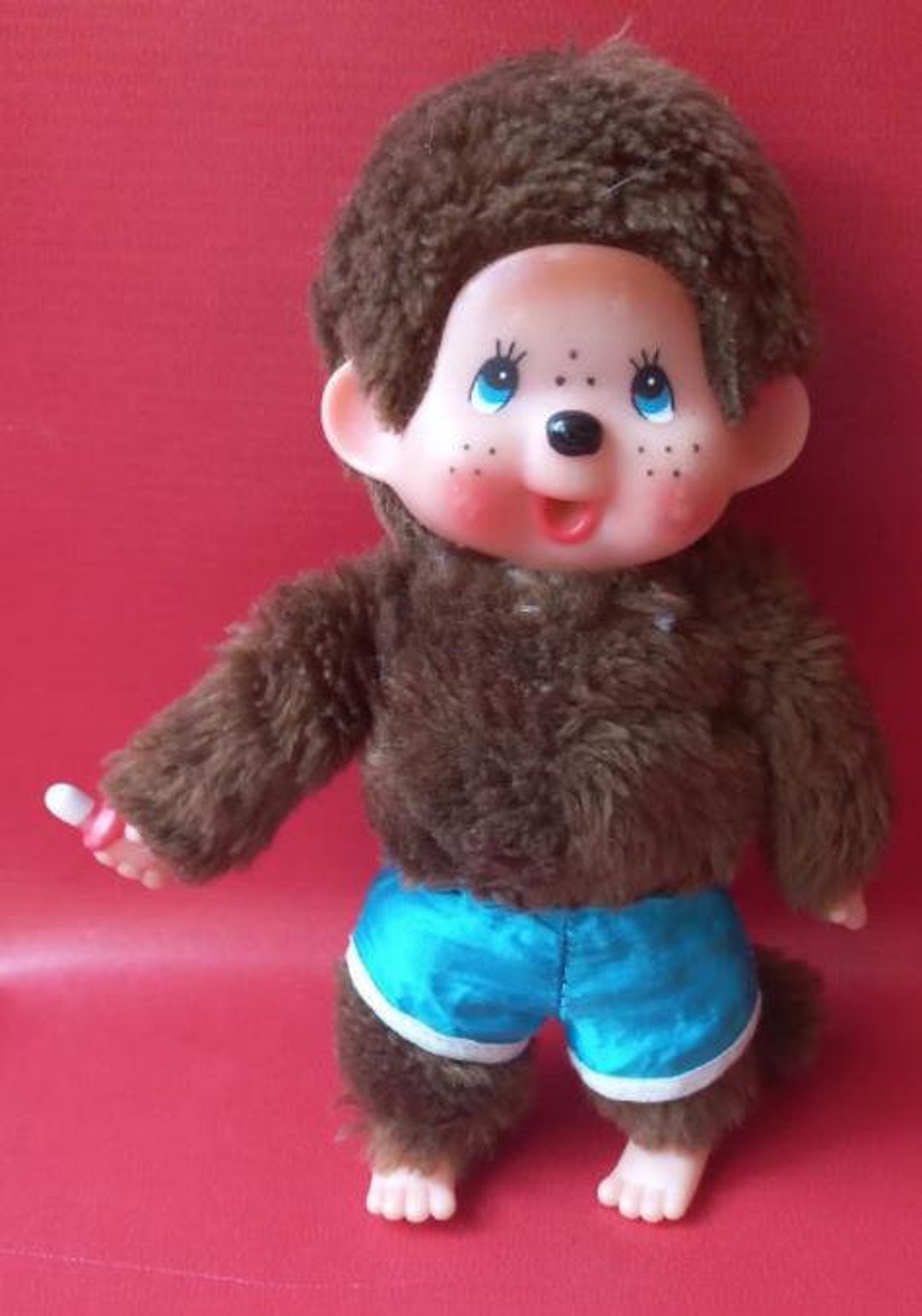 Vintage Soft Toy Monkey Monchichi - Etsy