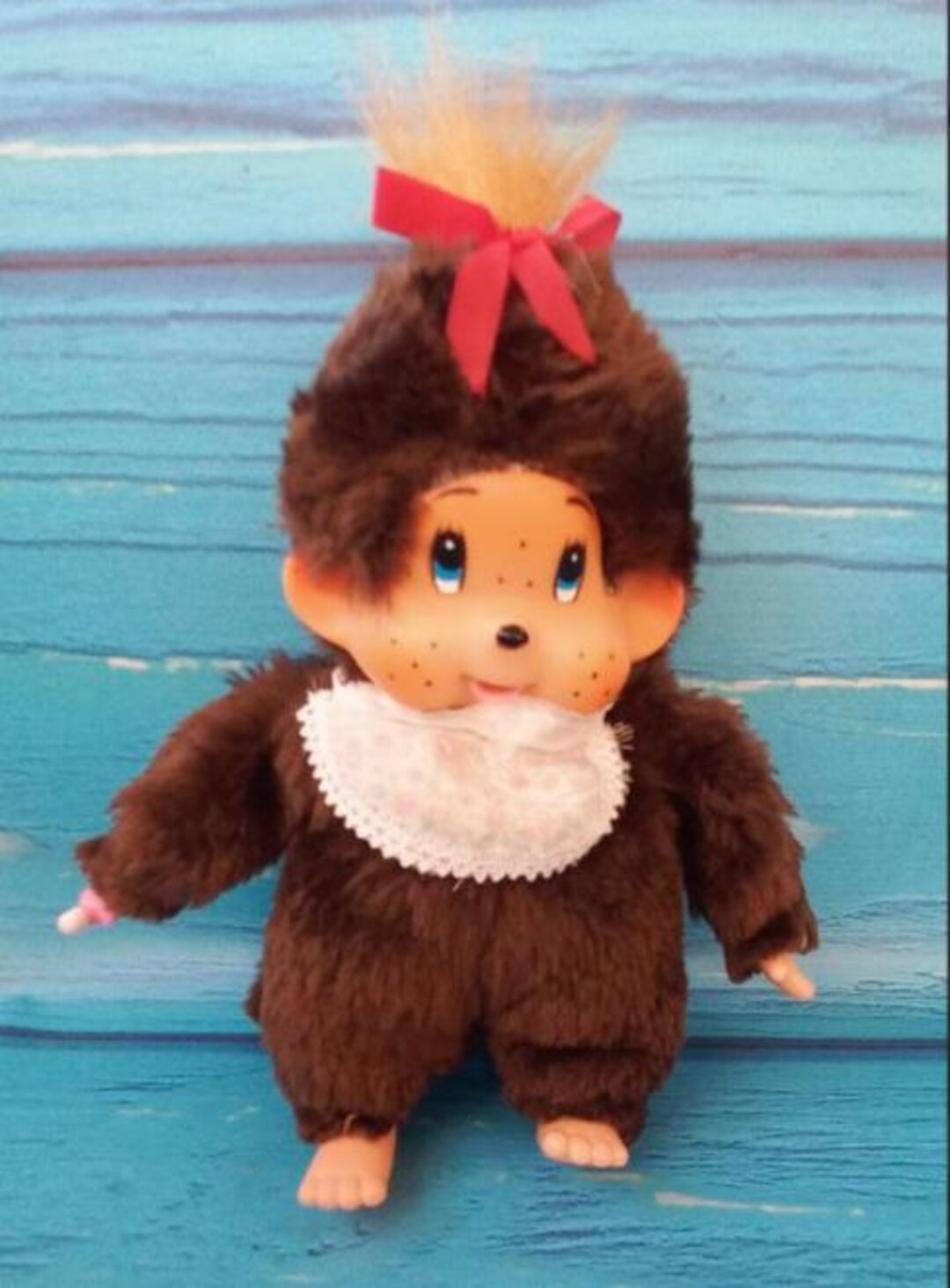 Small Vintage Monchichi Monkey 7" Used - Etsy