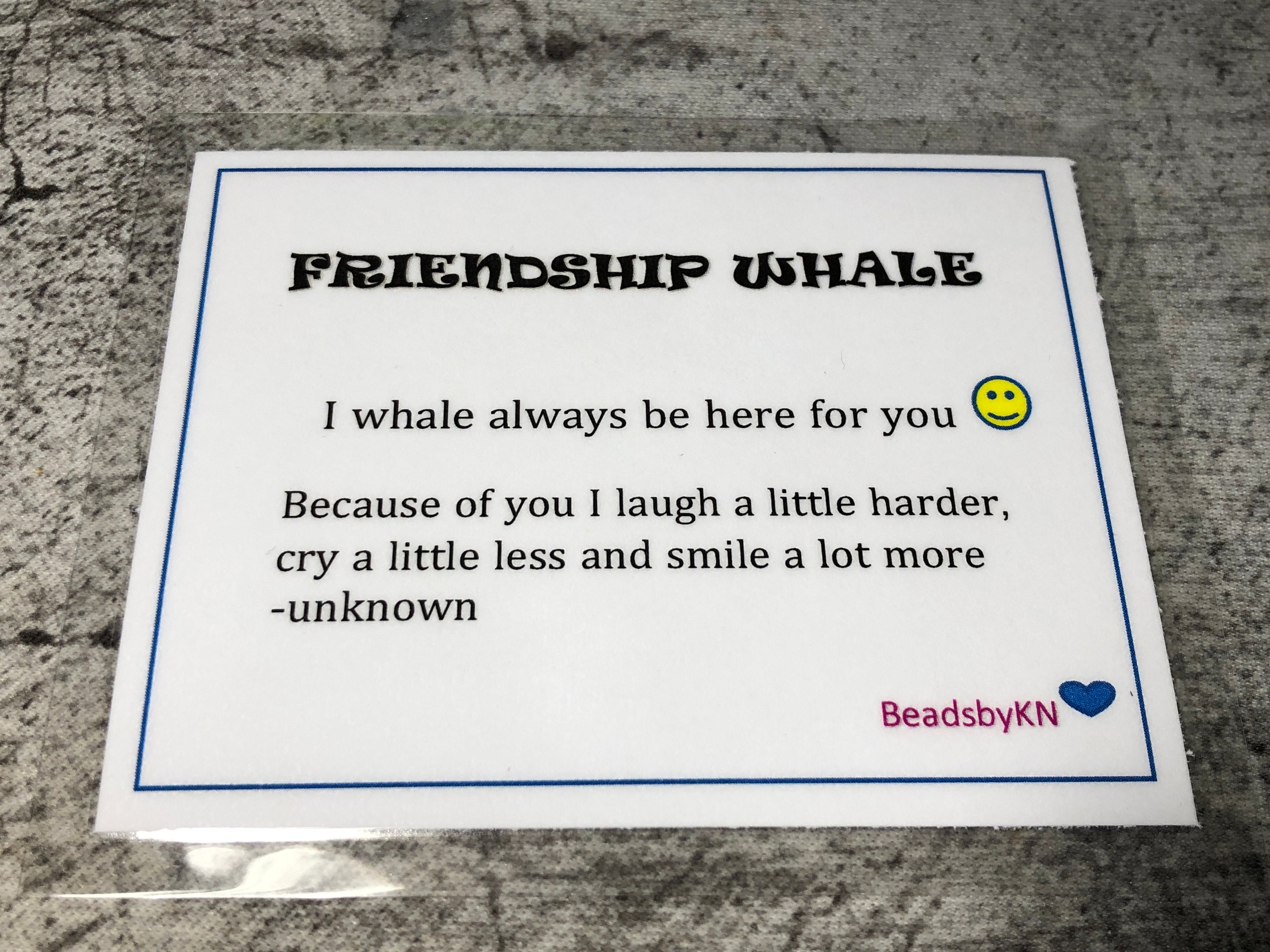 Friendship Whale Bracelet, Whale Friendship Band, Party Bag Gift, Whale ...