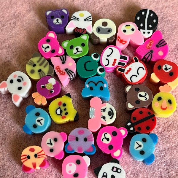 Animal Beads Mix - Etsy UK