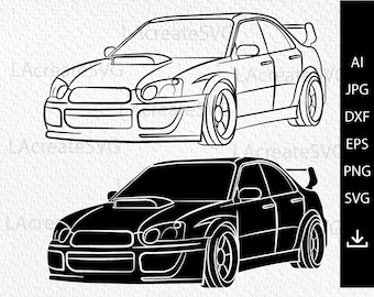 Subaru svg | Etsy