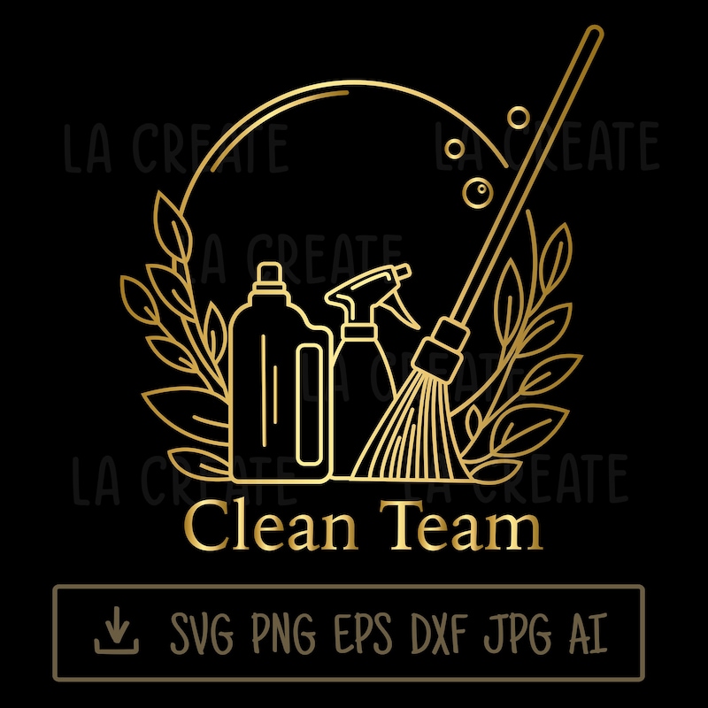 Cleaning Crew Logos - Etsy