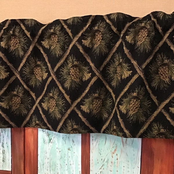 Tapestry Valance Cabin - Etsy