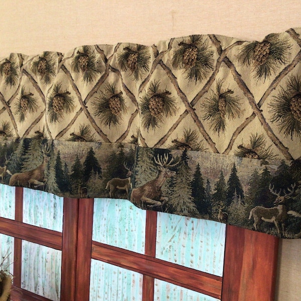 3 Inch Pocket Rod Valances - Etsy