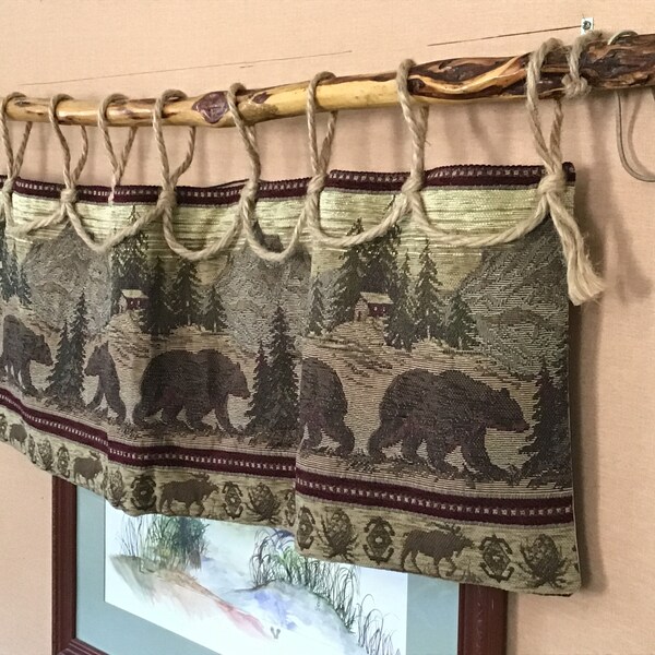 Tapestry Valance Cabin - Etsy