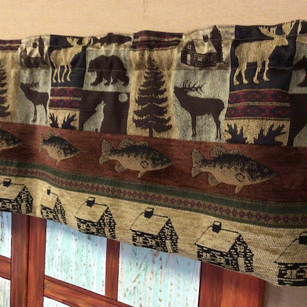 3 Inch Pocket Rod Valances - Etsy