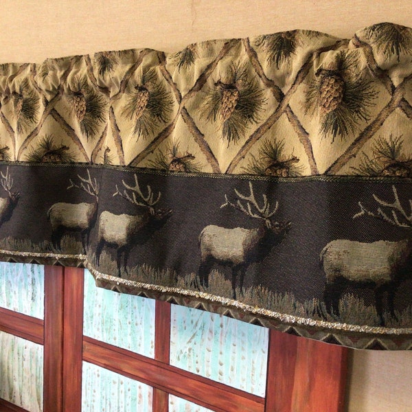 Tapestry Valance Cabin - Etsy