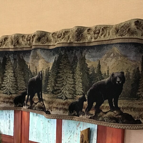 3 Inch Pocket Rod Valances - Etsy