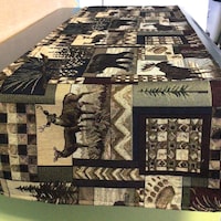 Twisted Log Cabin Holly Table Centrepiece Pattern, Table Runner Pattern ...